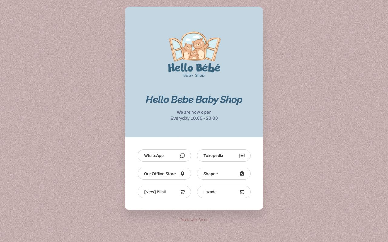 Hello Bebe Baby Shop